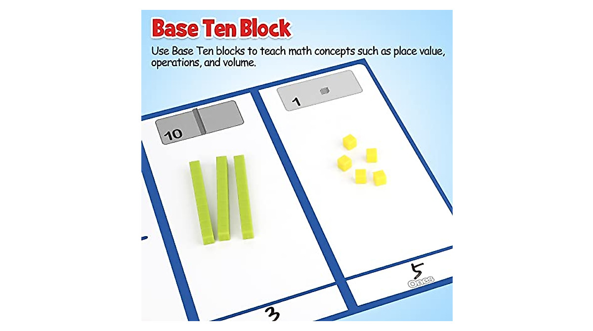Versatile Math Manipulatives Kit for Kids K-3