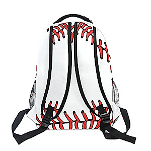 ZOEO Boys School Backpack Baseball Sport Bookbag Bag Hiking Travel Pack for Student 3th 4th 5th Grade Kids with Multiple Pockets Daypack