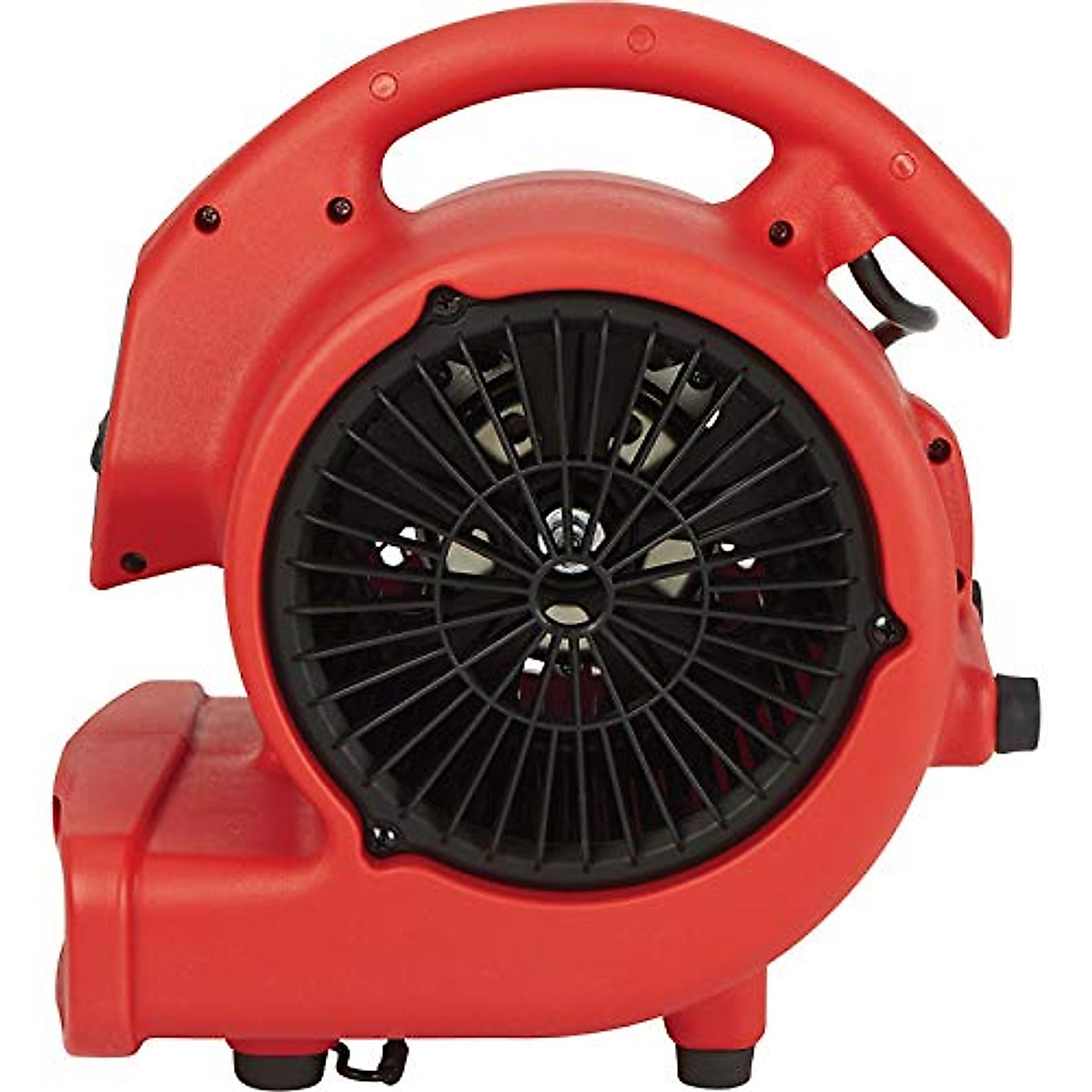Ironton 1/8 HP Mini Air Mover/Dryer with Built-in Outlet - 500 CFM