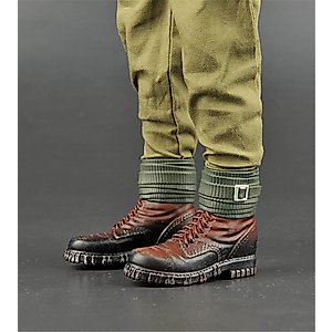 HiPlay 1/6 Scale Figure Shoes, Sneakers, Boots, Leather Shoes for 12 inch Male Action Figure Phicen/TBLeague ACC001