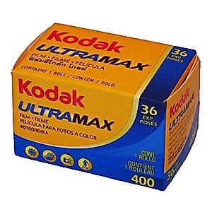 Kodak UltraMax 400 ISO, 36 Exp. 35mm Film