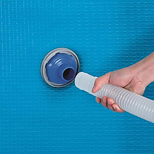 Bestway 58233E 800 GPH Above Ground Swimming Pool Surface Skimmer Debris Cleaner with Quick Set Up & Adjustable Mounting Bracket for Customized Height