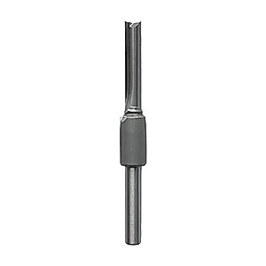 CO-CUTTNER Straight Router Bits Solid Carbide Insert with 1/4-inch Shank, 1/4" Diameter for Routers Slotting Grooving Industrial Grade
