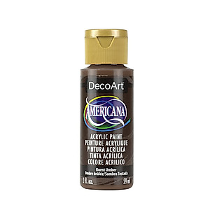 DecoArt Americana Acrylic Paint, 2-Ounce, Burnt Umber