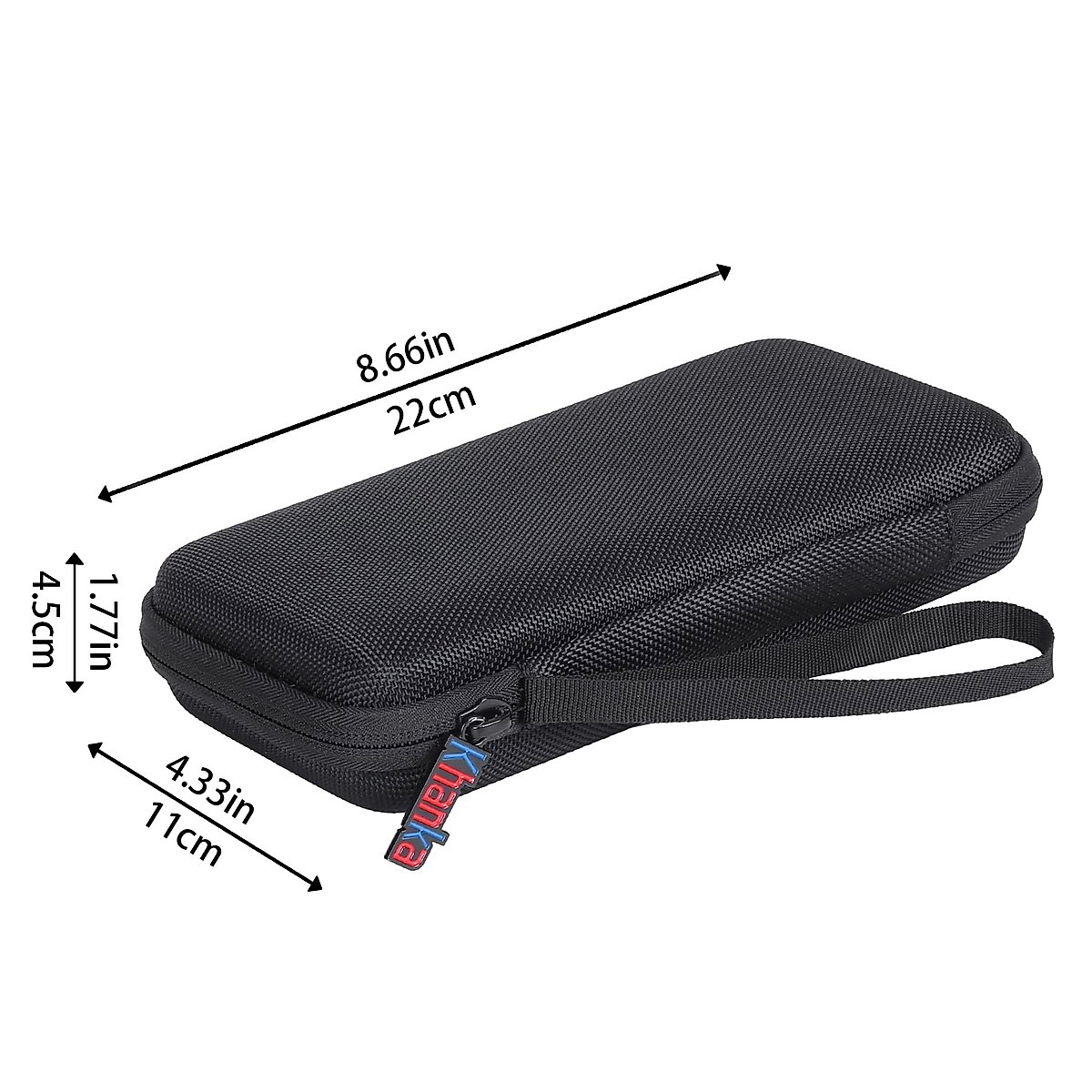 khanka Hard Travel Case Replacement for Texas Instruments TI-83 Plus/TI-84 Plus/TI-84 Plus CE Color Graphing Calculator, Case Only (Black)