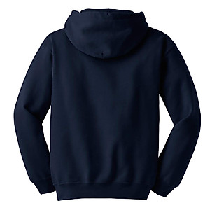 INK STITCH Gildan 12500 Blank Hoodies DryBlend Pullover Hooded Sweatshirts - Navy (XL)