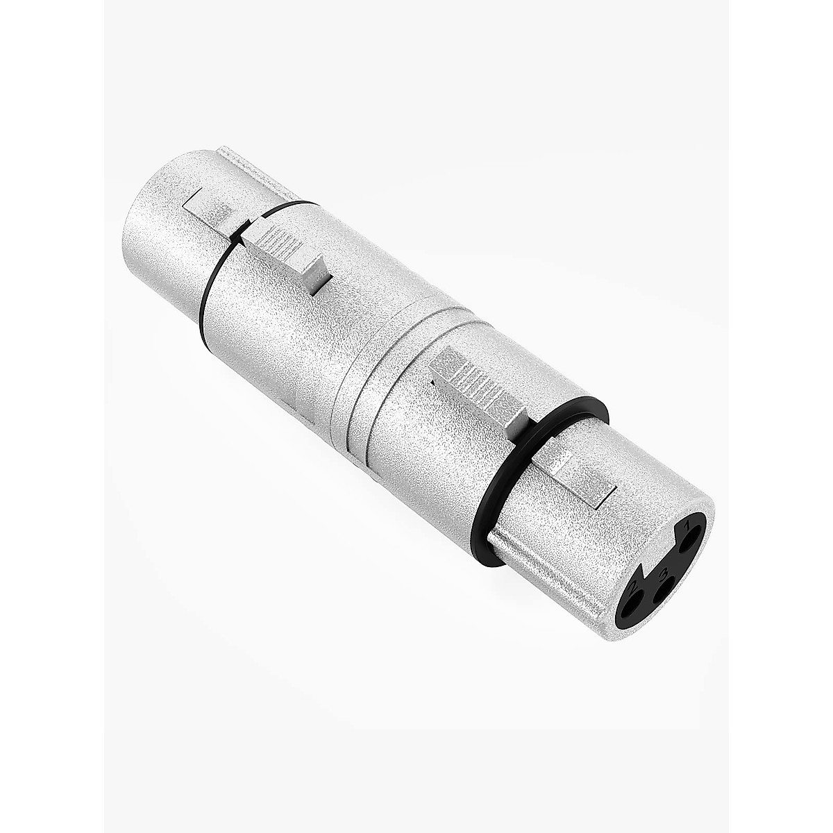 CableCreation [5-Pair XLR Female to Female & XLR Male to Male 3PIN Adapter Connector Compatible Microphone,Mixer,Silver