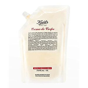 Kiehl's Creme de Corps Body Lotion refil Pouch, 33.8 Ounce