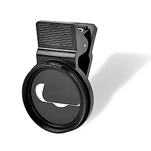 37mm CPL Polarizing Lens Filter, Portable Polarizer Camera Lens, Mobile Phone Clip Designed, Polarizer Lens Filter Improve Color Saturation and Contrast, for Eliminating or Reducing Light Spots