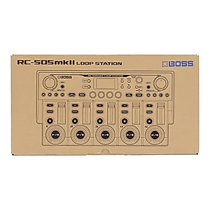 BOSS RC-505MKII Loop Station – The Industry Standard Tabletop Looper, Updated and Enhanced. Class-leading sound quality. Five simultaneous stereo phrase tracks. Input FX and Track FX sections.