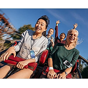 CalorMixs Silicone Phone Card Holder Sleeves with Wrist Strap,Stretchy Credit Phone Case Holder for Back of Phone,Universal Cell Phone Pocket Neck Lanyard for Phone Android Smartphone (Black+White)