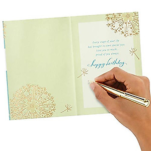 Hallmark Birthday Card for Daughter (Flowers)