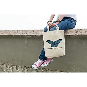 Cinar Tote Bag, Canvas Tote Bag For Women With Trend Print, Zippered Inner Pocket, Bags For Bags For Women, Beach Bag, Canvas Tote Bag, Grocery Bags, School Tote Bag, Cute Gifts, Bridesmaid Gifts