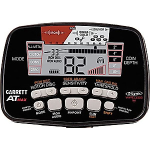 Garrett AT MAX Waterproof Metal Detector, MS-3 Wireless Headphones and Pro-Pointer AT Z-Lynk Pinpointer