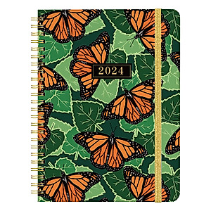 2024 Planner - 2024 Academic Weekly & Monthly Planner with Monthly Tabs, Daily Planner Yearly Agenda Calendar Organizer, Jan 2024-Dec 2024, 6.3" x 8.5"