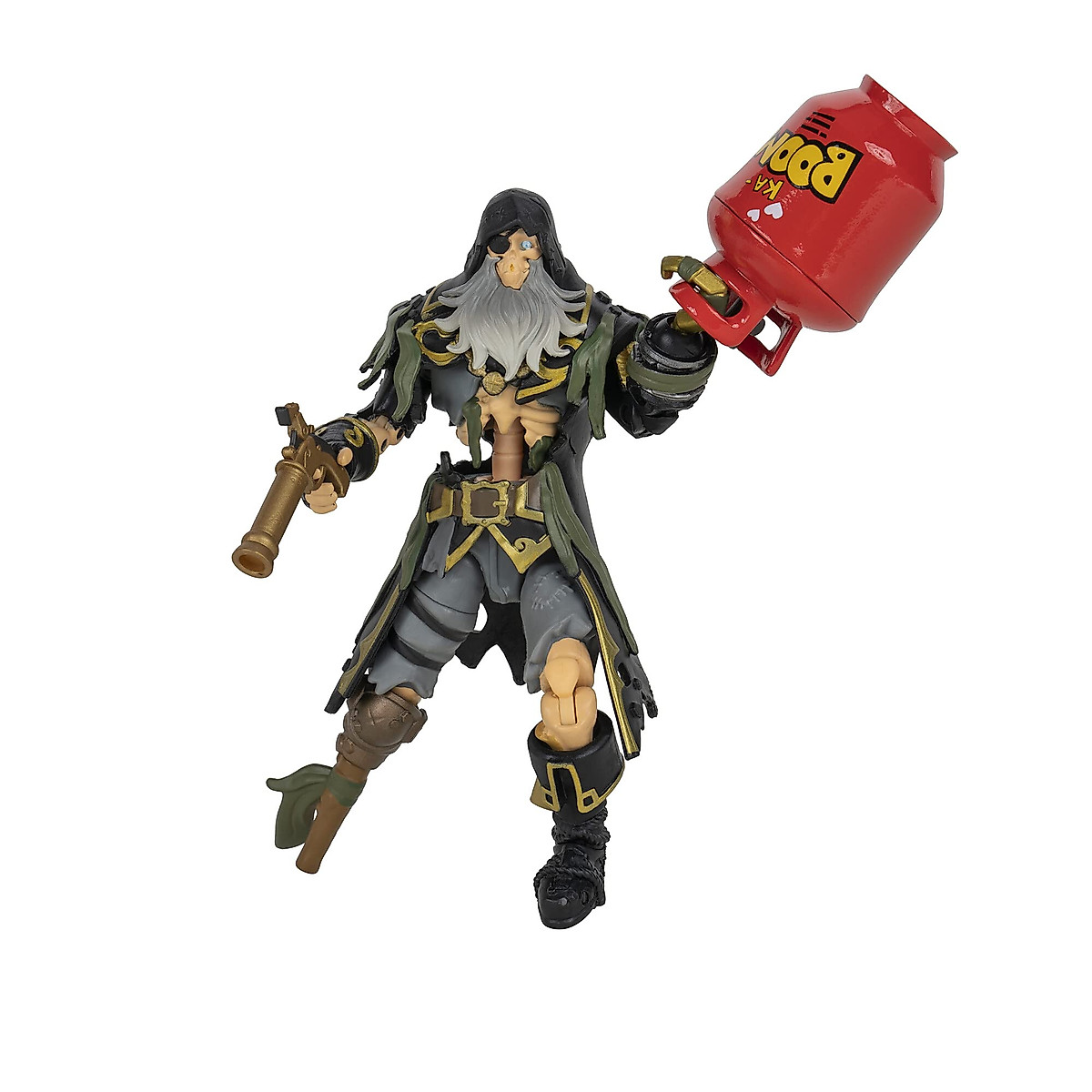 Fortnite Legendary Series Blackheart, 6-inch Highly Detailed Figure with Harvesting Tools, Weapons, Back Bling, and Interchangeable Faces Fnt-fig.Leg Blackheart Skeleton(Toy Partner Fnt0737),FNT0737