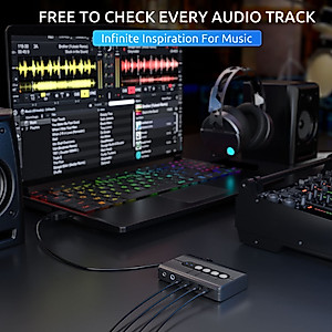 DriverGenius External 7.1/5.1USB Sound Card, with 3.5mm MIC and 2.1 SPDIF - Compatible for Windows 11 & Mac (U2AUDIO7-1)