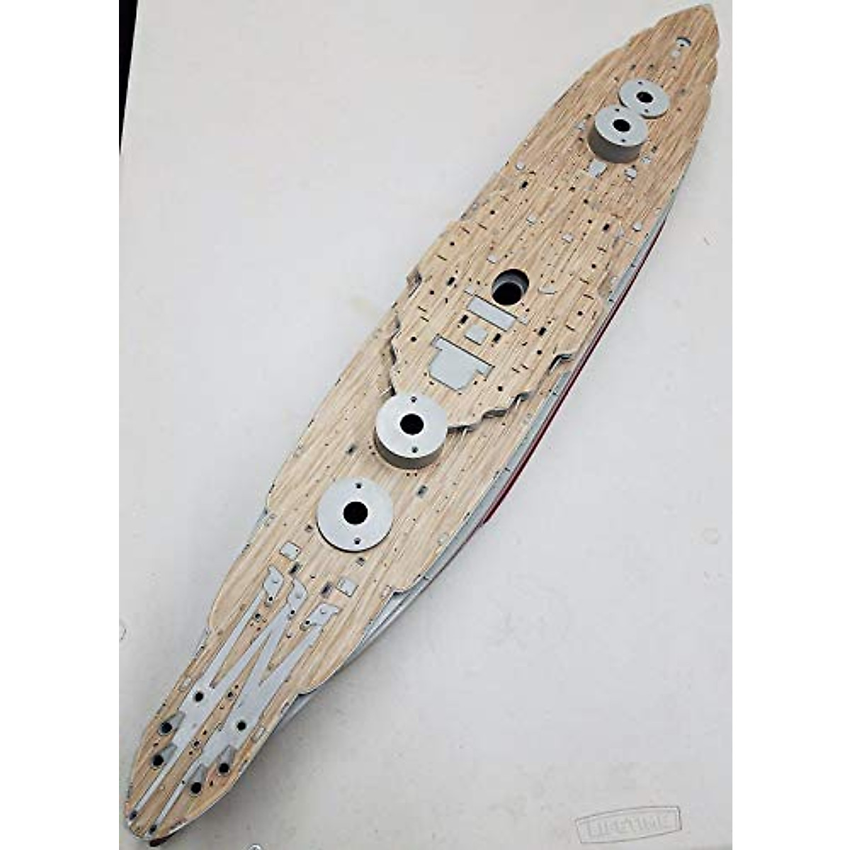 Premium Wood Deck for 1/200 USS Arizona (fits Trumpeter Kit)