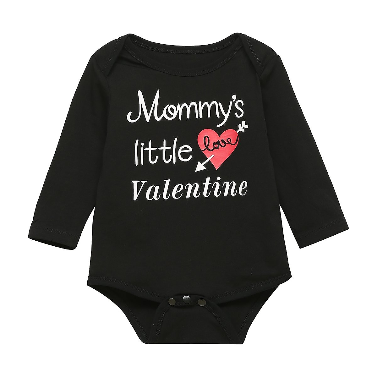 Baby Boys' Mommy's Little Valentine Outfit Clothes Cute Romper (6-12 Months)