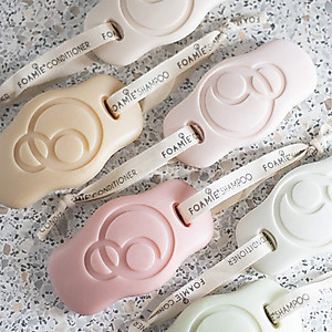 Foamie Solid Shampoo, Normal Hair & Curls with Coconut Oil, Hair Shampoo for Natural Shine 100% Vegan, Plastic-Free, 80 g