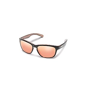 Suncloud Cinco Polarized Sunglasses, Rose Backpaint/Polarized Pink Gold Mirror, One Size
