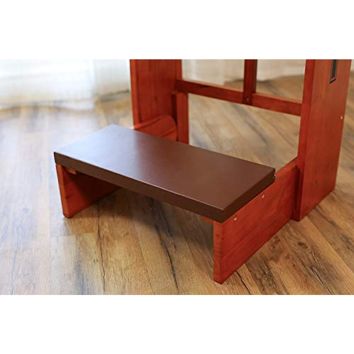 Guangshuohui Prayer Bench Stool,Prayer's Kneeler Pads Wooden Church Prayer Bench Stool Table Chair Padded Kneeler Shelf Folding, Prayer Bench for Kneeling at Home (20" x25'x32'H (50x65x80cm H))