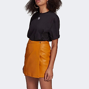 adidas Originals Women's Adicolor Essentials Tee, Orbit Green, X-Small