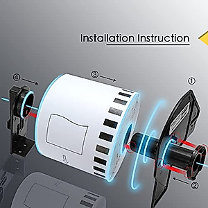 BETCKEY - 2.25" x 1.25" (57 mm x 32 mm) UPC Barcode & Multipurpose Labels Compatible with Zebra & Rollo Label Printer,Premium Adhesive & Perforated [16 Rolls, 16000 Labels]