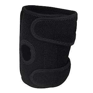 MioCloth Elbow Support Adjustable Brace, Reversible Compression Stabilizer Neoprene Sleeve C Arthritic Pain Relief, Sports Injury Rehabilitation, Protection against Re-injury, Black