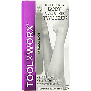 Toolworx Precision Body Waxing Tweezer