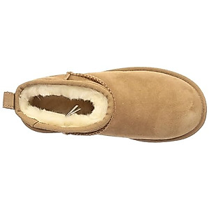 UGG Women's Classic Ultra Mini Boot, Chestnut, 07