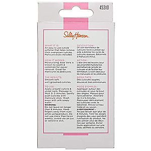 Sally Hansen Problem Cuticle Remover™, Eliminate Thick & Overgrown Cuticles, 1 Oz, Cuticle Remover Cream, Gel, Ph Balance Formula, Infused with Aloe Vera to Soothe and Condition