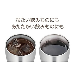 Thermos JDQ-320 S Vacuum Insulated Tumbler, 10.1 fl oz (320 ml), Stainless Steel