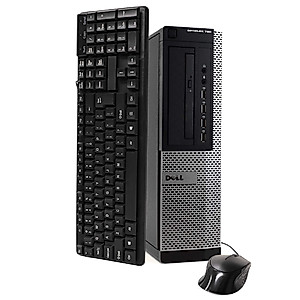 Dell OptiPlex 790 SFF Desktop PC - Intel Core i7-2600 3.4GHz 4GB 500GB DVDRW Windows 10 Pro (Renewed)