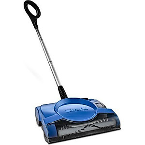 Shark Rechargeable Floor and Carpet Sweeper, 10in cleaning path with Quiet operation V2700Z (Renewed)