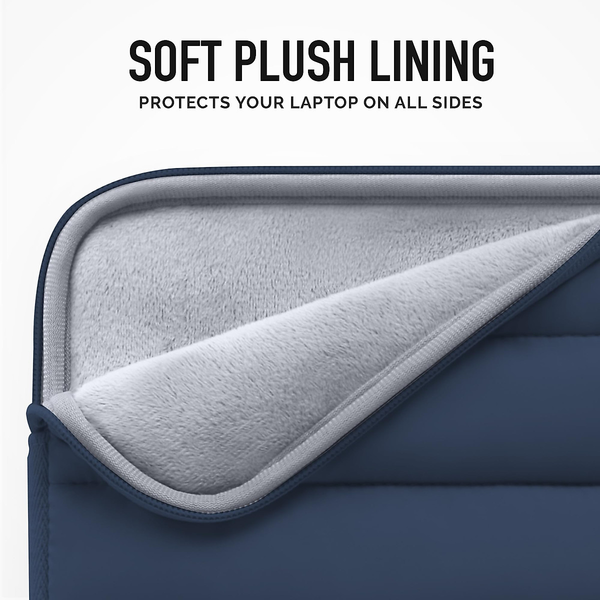 VANDEL The Original Puffy Laptop Sleeve Case, 13-14 inch Laptop Sleeve Bag, Laptop Case 13.3 Inch, Compatible with MacBook Air/Pro 13 / Pro 14, iPad Pro 12.9, HP Dell ASUS, Computer Bag Cover