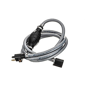 Quicksilver 8M0061885 Fuel Line Assembly - 8 Feet Long with Primer Bulb