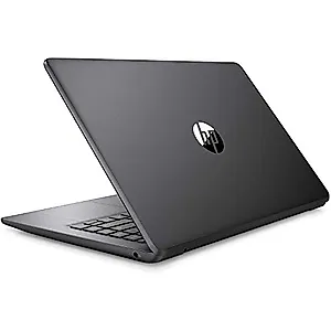 HP 2022 Stream 14" HD Thin and Light Laptop, Intel Celeron N4000 Processor, 4GB RAM, 64GB eMMC, HDMI, Webcam, WiFi, Bluetooth, 1 Year Office 365, Windows 10 S, Brilliant Black, W/ IFT Accessories