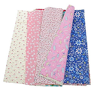 LoveinDIY 30pcs Assorted Floral Print Cotton Fabric for Dolls Bag Sewing Craft 30x20cm