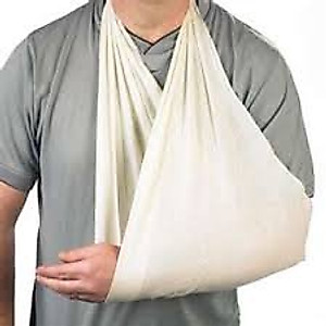 LINE2design Triangular Bandage - First Aid Bandage Wound Dressing Fracture Fixation Emergency 5Pk