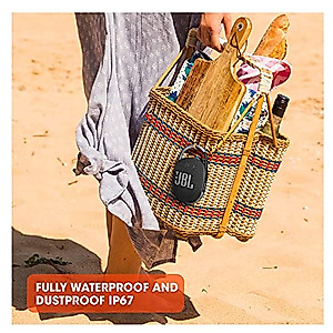 2 Pack JBL Clip 4 Waterproof Wireless Audio Bluetooth Speaker Bundle (Black)