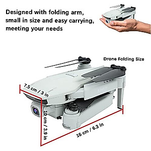 Explore the Skies with our 5G WiFi RC Drone - High Definition Camera FPV and Folding Quadcopter - Perfect for Aerial Photography and First Person Viewing