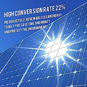 Winghome Solar Panel for Trail Camera, Solar Charger Kit for Game Camera Trail Cam Deer Feeder with 16 Fts Extensive Cable DC 12/6V 2000 mAH Waterproof IP66 Compatible with Wildlife Camera (Black)