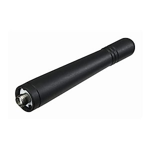 Kenwood KRA-23M UHF Low-Profile Helical Antenna for Two-Way Radios, OEM Accessory, 440-490 MHz Frequency Range, Standard SMA (F) Connector, Indoor/Outdoor Signal Reception, Water-Dust Resistant