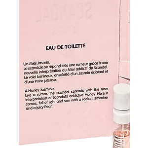 Jean Paul Gaultier A Paris Scandal Women Sample EDT 0.05 fl. oz. / 1.5 ml Vial Spray Mini Perfume Vial Eau De Toilette (Set of 3)