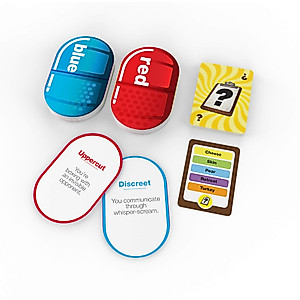 May Cause Side Effects - The Guessing Game with an Extra Dose of Absurdity,includes 50 Blue Pill Cards