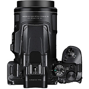 Nikon COOLPIX P950 Compact Digital Camera with 83x Optical Zoom Super Telephoto Lens Bundle Including Triple Battery + Deco Gear Backpack Bag Case + Filter Kit + Photo Video Software and Accessories