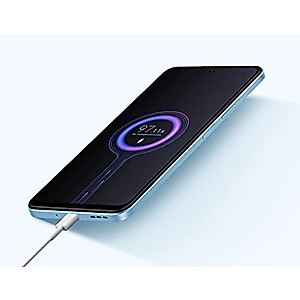 Xiaomi Redmi Note 12 5G (128GB + 6GB) Factory Unlocked 6.67" 48MP Triple Camera (ONLY T-Moble/Tello/Mint USA Market) + Extra (w/Fast Car Charger Bundle) (Mystique Blue)