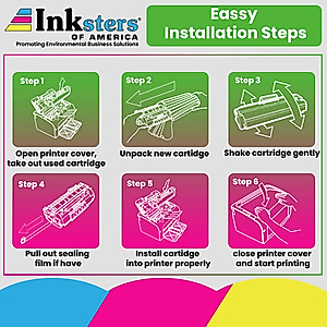 Inksters of America Compatible Black Toner Cartridge Replacement for Canon 137 PT137 CRG137 9435B001 - Compatible with imageCLASS MF212W MF216N MF227DW MF229DW - 2,400 Pages