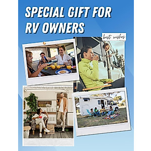 Onebttl RV Camper Gifts Tumbler Coffee Mug, Gifts for Campers, RV Enthusiasts, RV Owners, Outdoors, Picnic, Camping, Stainless Steel Insulated 1180ml/40oz - King of the Camper